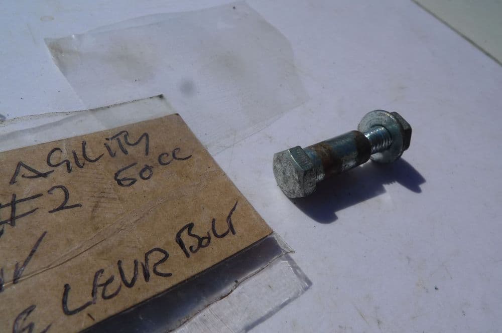 KYMCO AGILITY 50 FRONT BRAKE LEVER BOLT 2 LOC-A