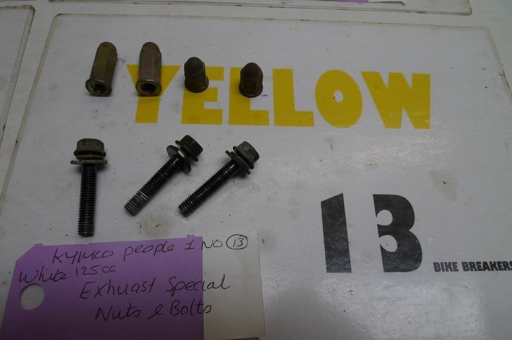 KYMCO PEOPLE ONE 125i BREAKING EXHAUST NUT BOLTS LOC-A