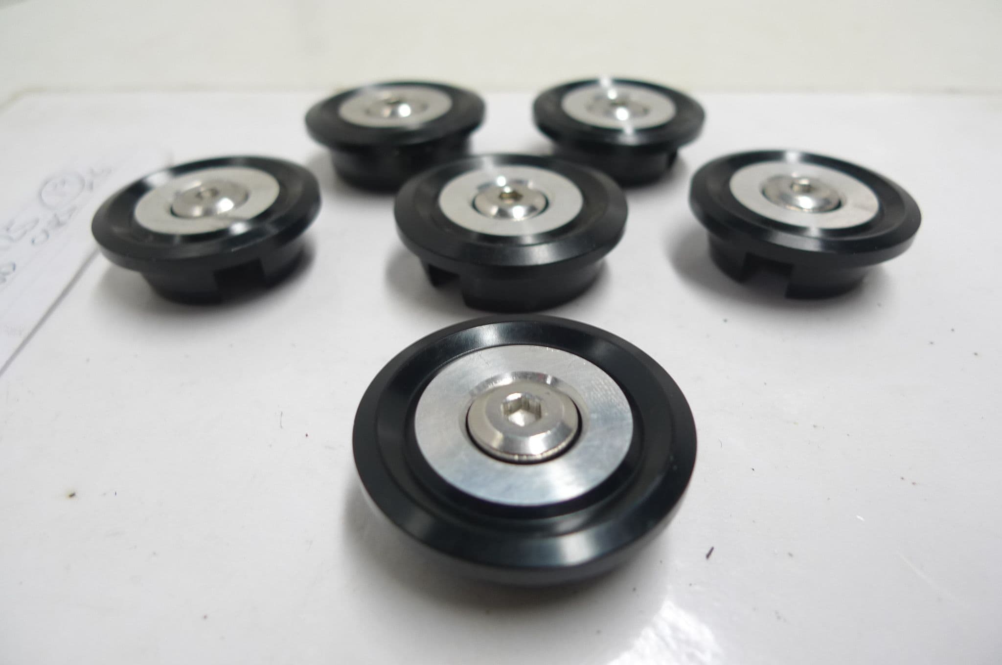 LEXMOTO LXR125 MAIN FRAME END CAPS x6 LOC-A
