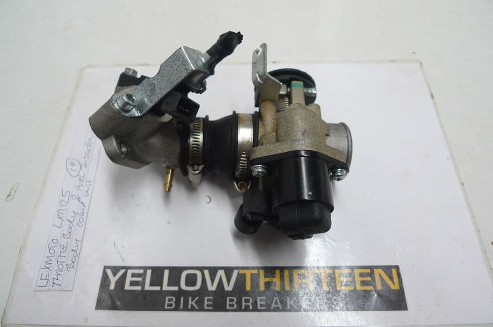 LEXMOTO LXR125 THROTTLE BODY & FUEL INJECTOR BODY COMP UNIT LOC-A