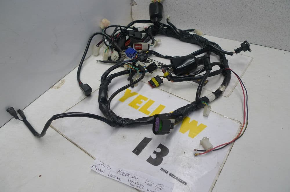 SINNIS HOODLUM 125 BREAKING MAIN LOOM HARNESS LOC-C