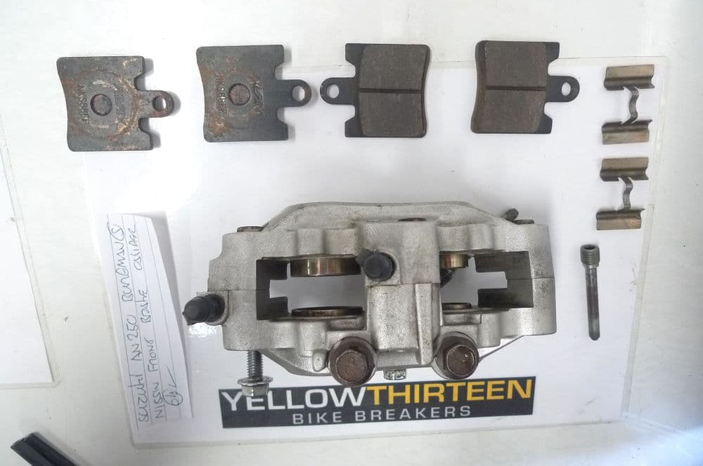 SUZUKI AN250 BURGMAN BREAKING NISSIN FRONT BRAKE CALIPER LOC-A