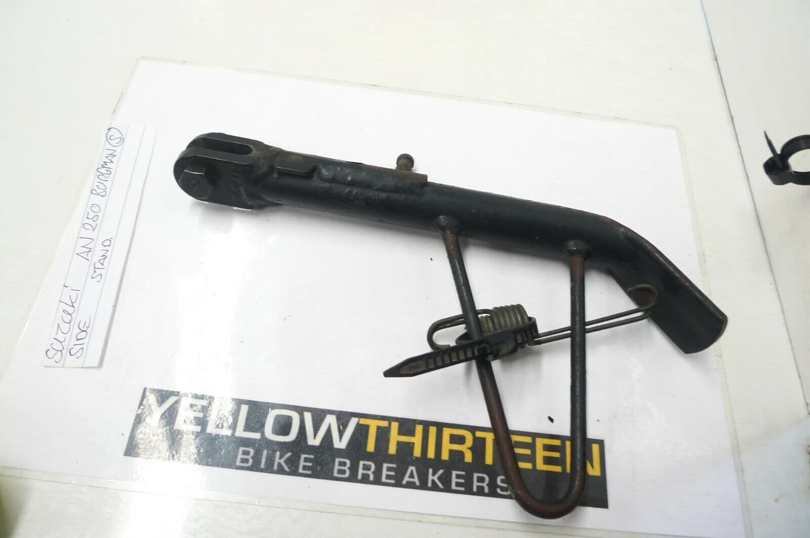 SUZUKI AN250 BURGMAN BREAKING SIDE STAND SPRING LOC-A