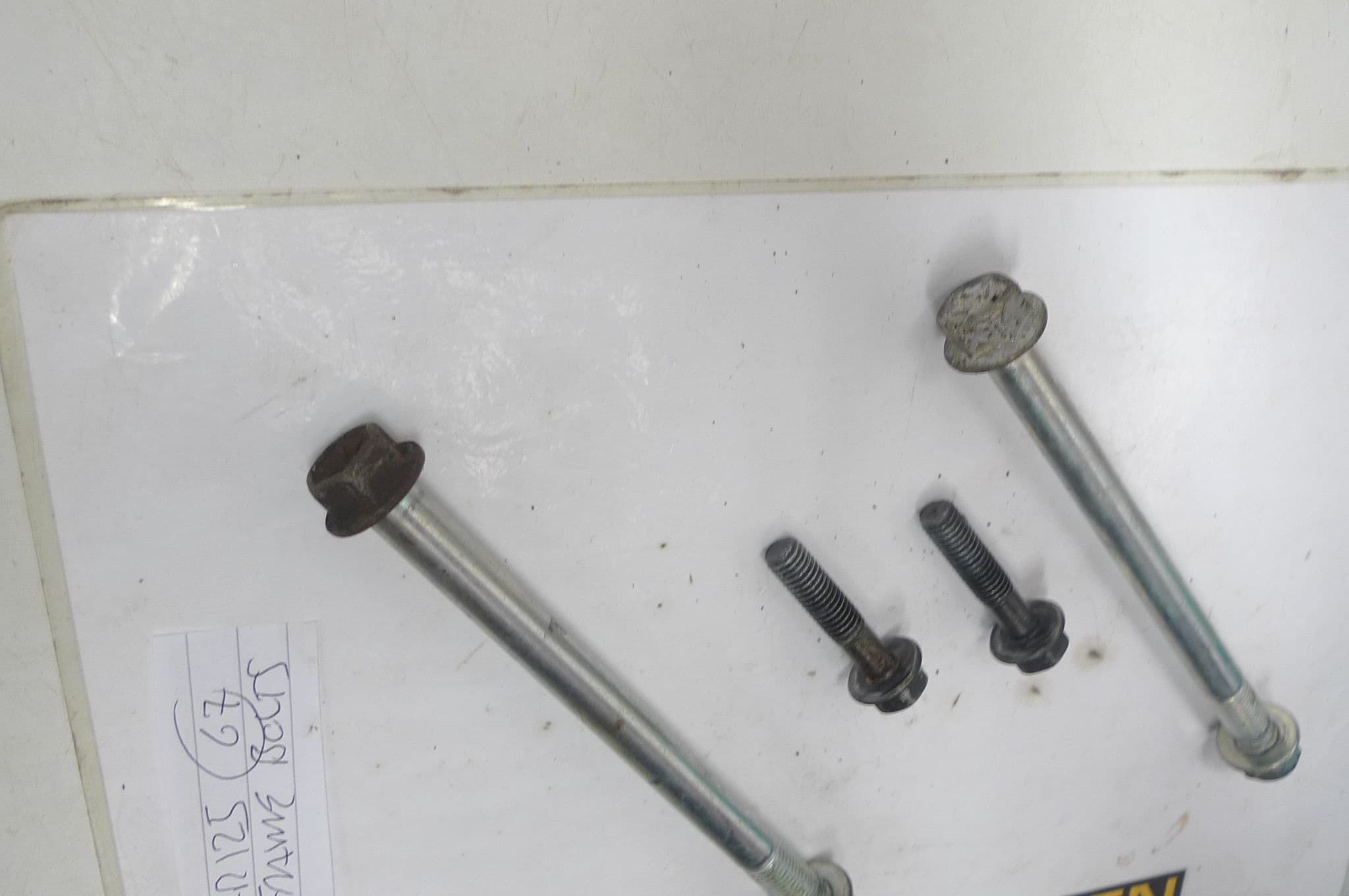 SUZUKI GSX-R125 GSX-R 125 ENGINE TO FRAME BOLTS LOC-A