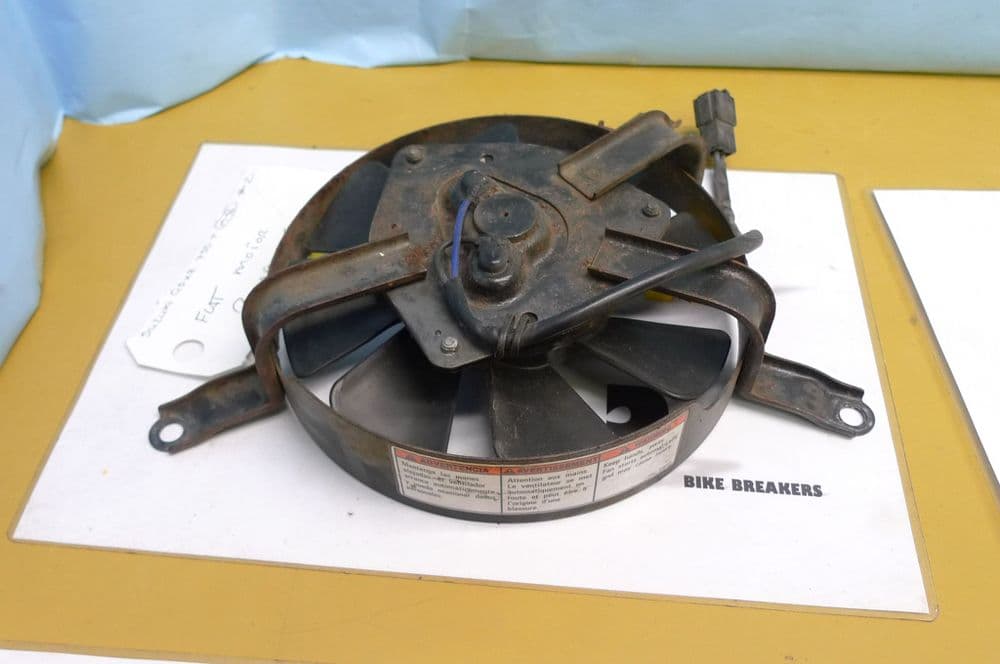 SUZUKI GSXR 750 T SRAD FLAT MOTOR RADIATOR FAN 2 LOC-A