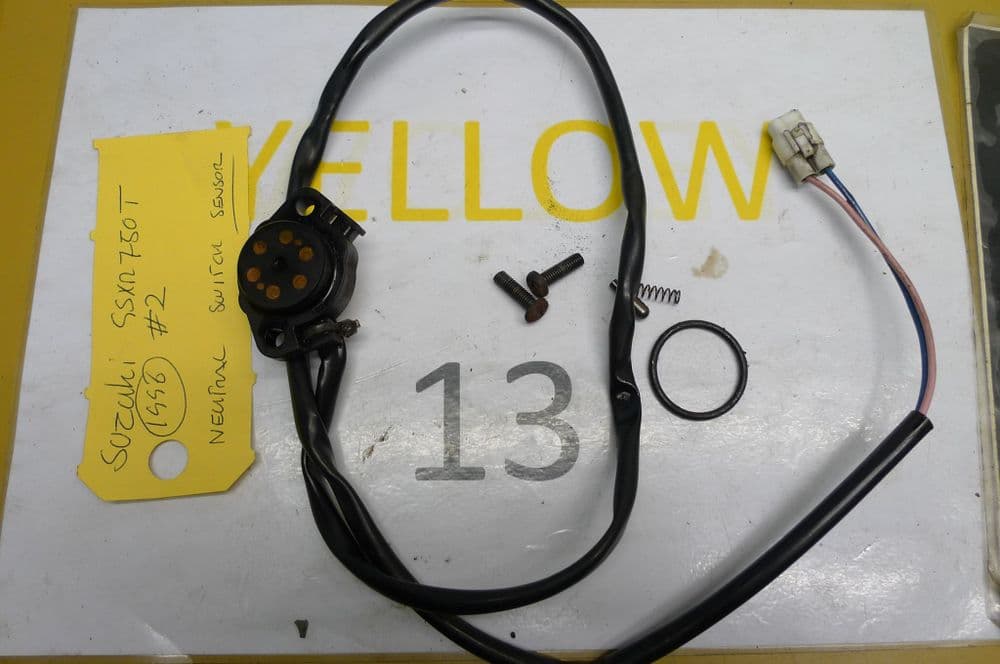 SUZUKI GSXR 750 T SRAD NEUTRAL SWITCH SENSOR 2 LOC-A