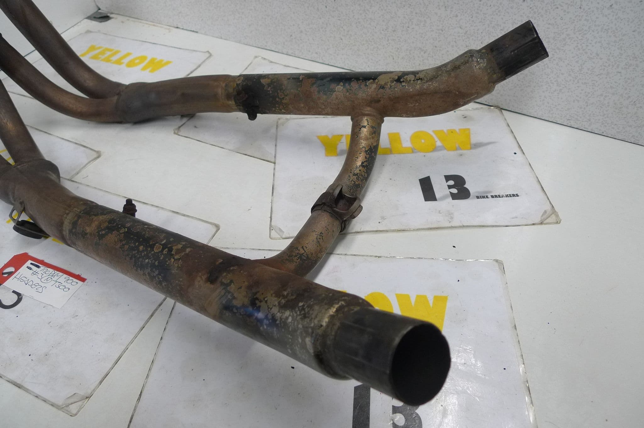 TRIUMPH TROPHY 900 EXHAUST HEADERS 3 LOC-C