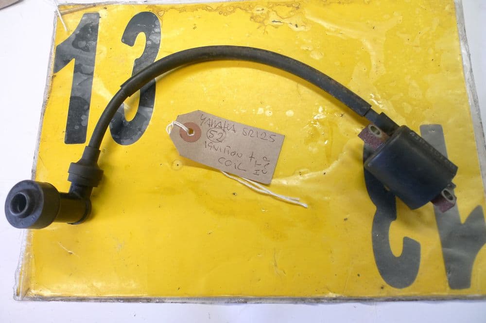 YAMAHA SR125 IGNITION COIL & HT CAP LOC-C
